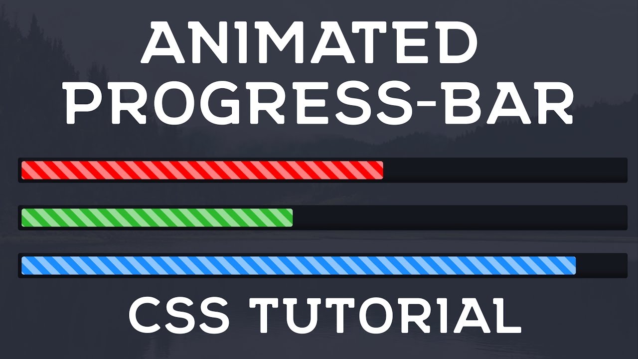 How To Create Progress Bar Animation Only Css Animated Progress Bar ... How To Create Progress Bar Animation Only Css Animated Progress Bar ...