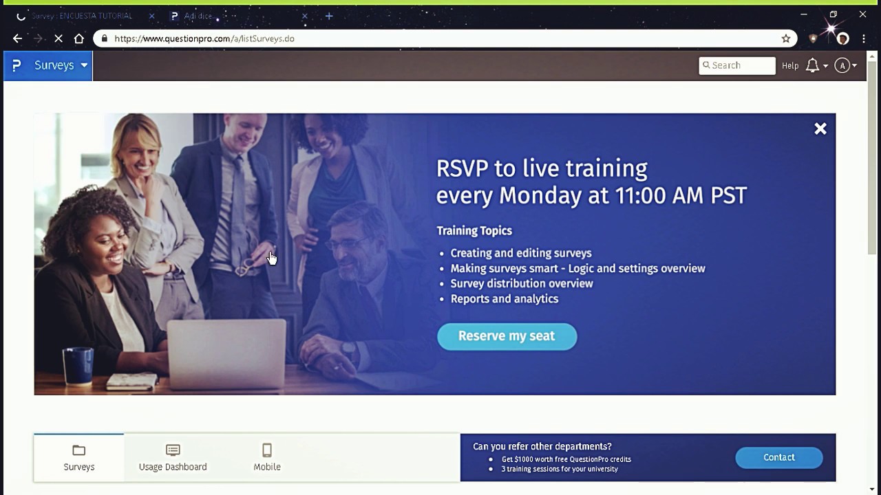 Tutorial Questionpro Youtube