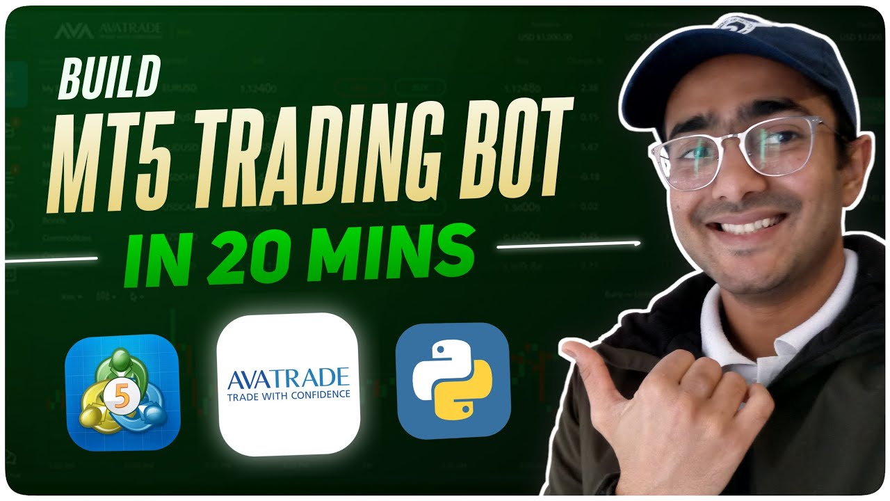 How To Build Mt5 Python Trading Bot In 20 Mins Avatrade 鳥 Youtube