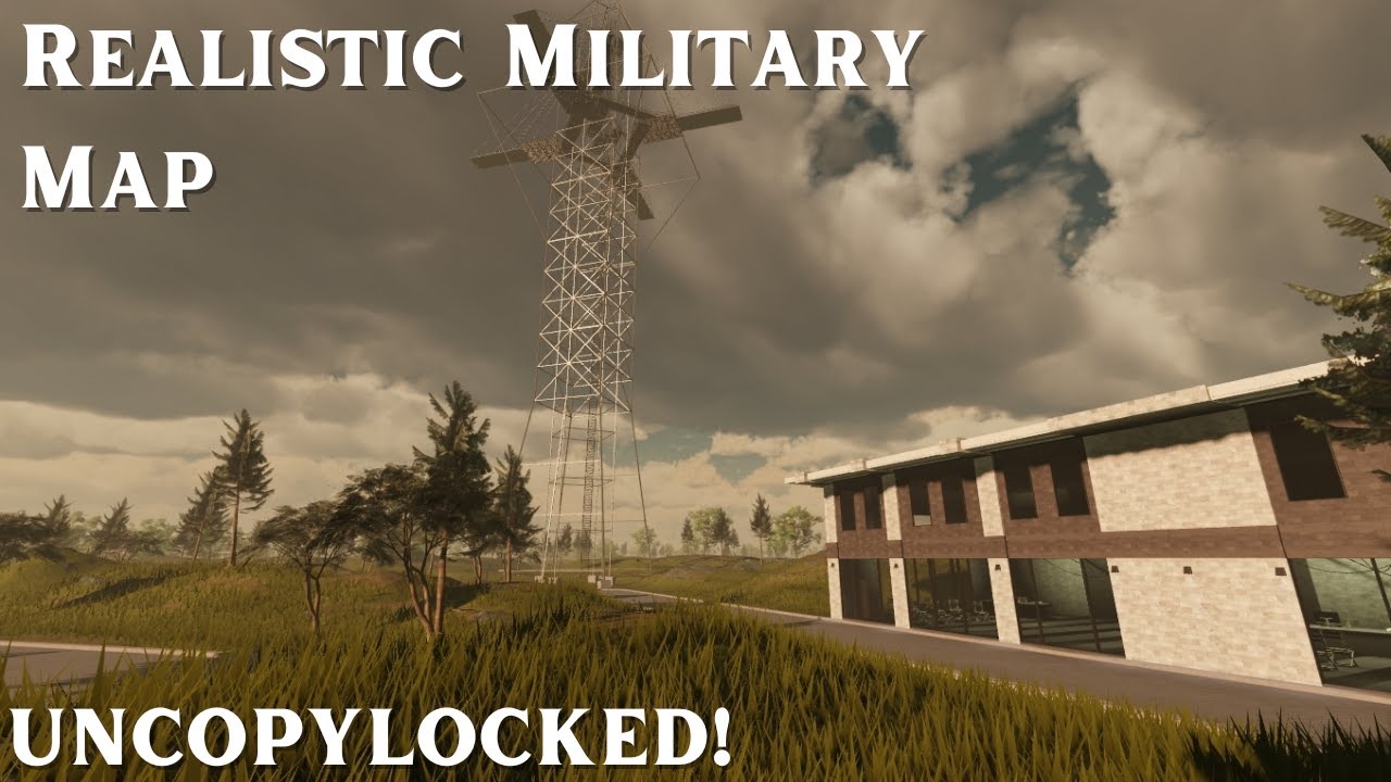 Roblox Realistic Military Map Free Youtube