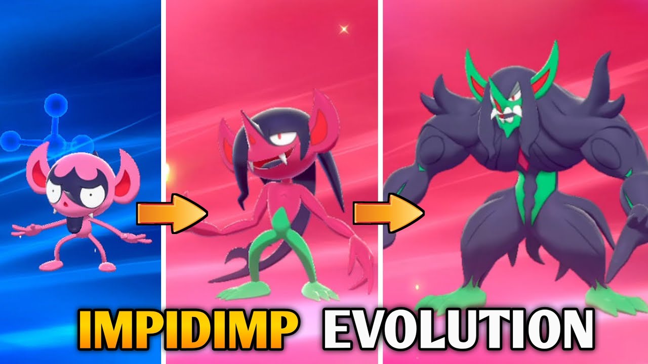 How To Evolve Impidimp Into Morgrem And Grimmsnarl In Pokemon Sword