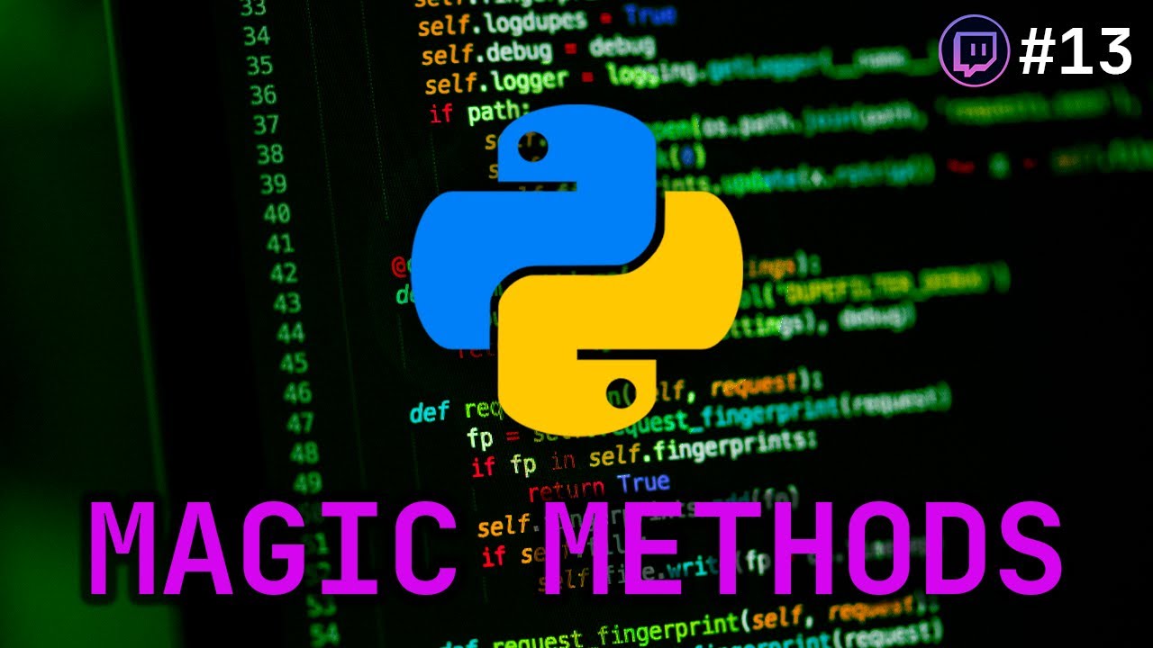 Magic Dunder Methods En Python рџђќ 13 Youtube