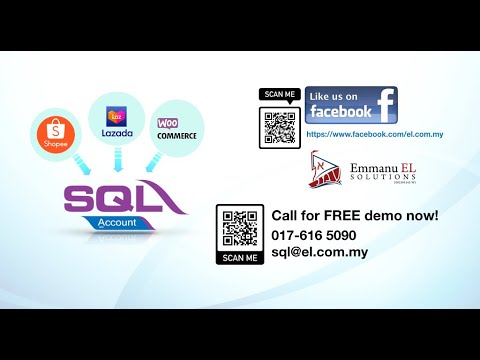 Sql Account E Commerce Module Youtube