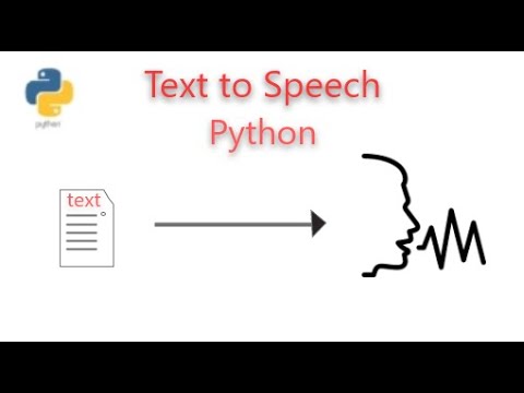Text To Speech In Python Pyttsx3 Youtube