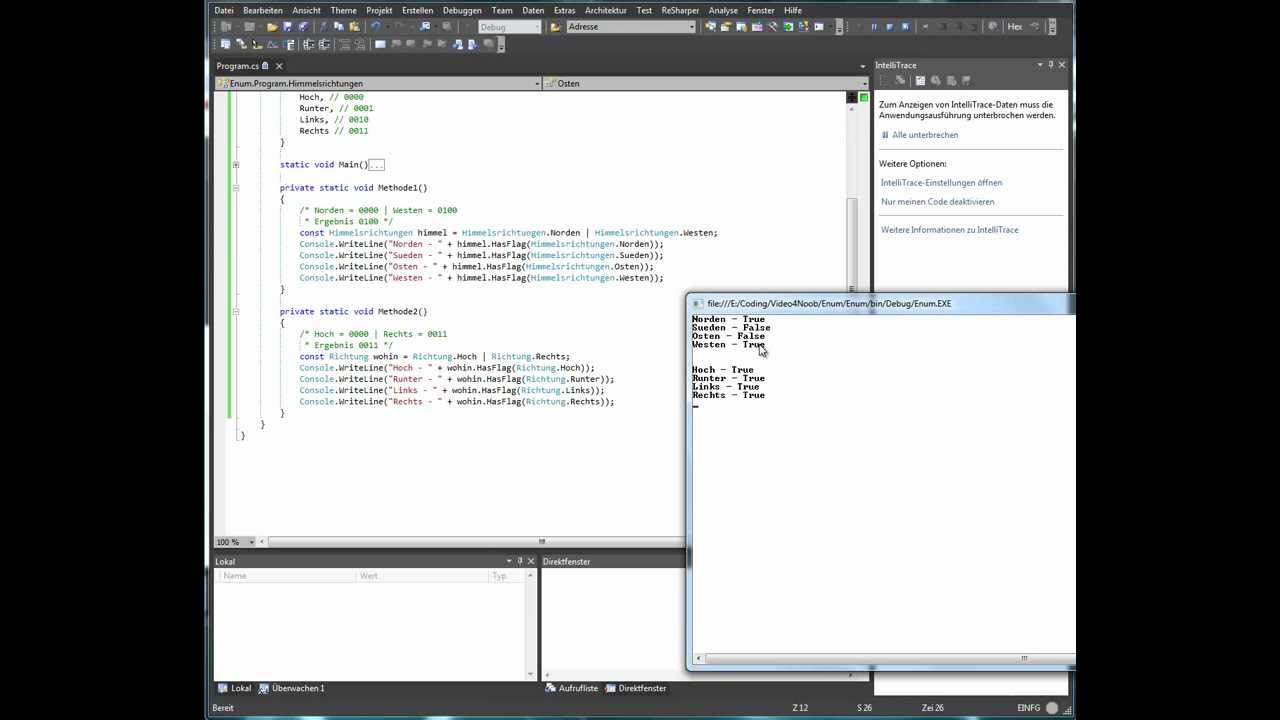 C Flags Enum Youtube