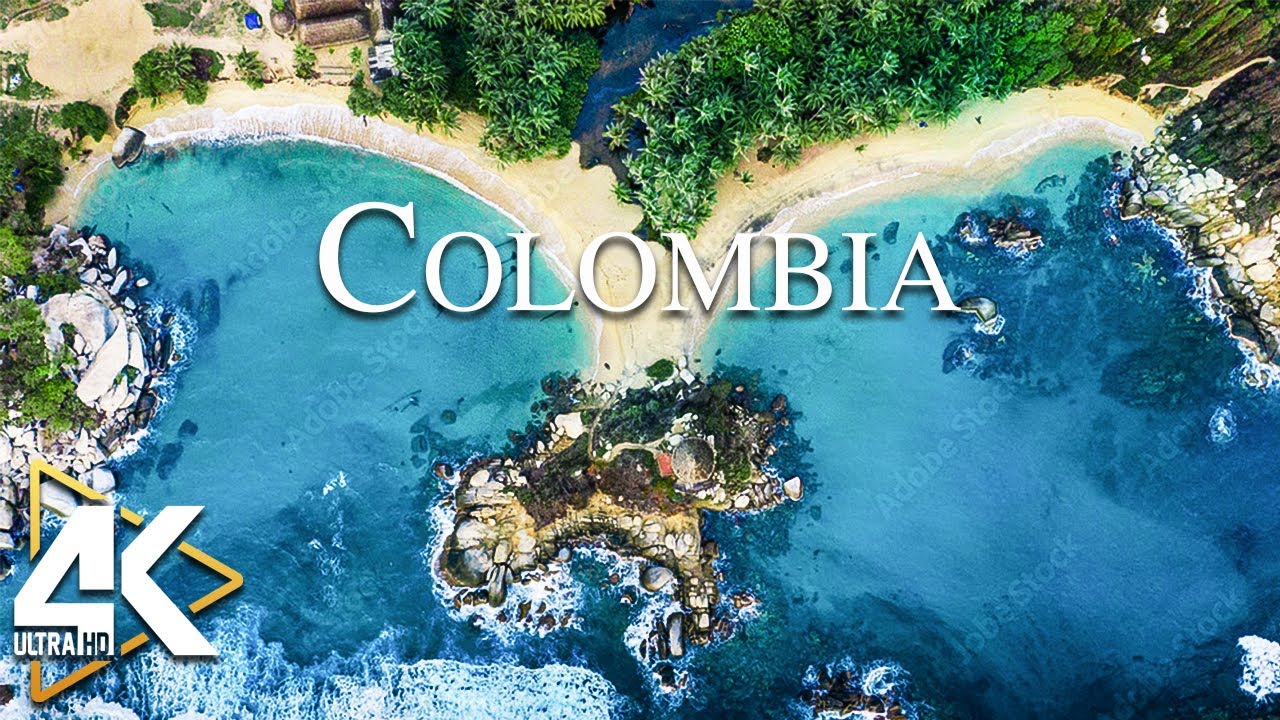 Colombia Relaxing Music With Beautiful Natural Landscape Videos 4k