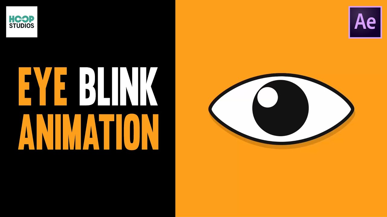 Eye Blink Animation After Effects Tutorial Animating Eyes No