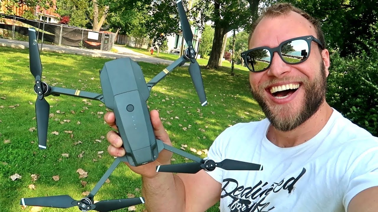 My First Drone Dji Mavic Pro Youtube