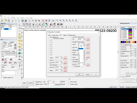 Laser Marking Machine General Parameters Redsail Laser