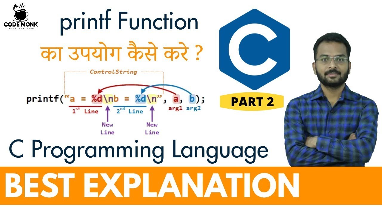 Printf Function In C Language Part 2 Hindi Youtube
