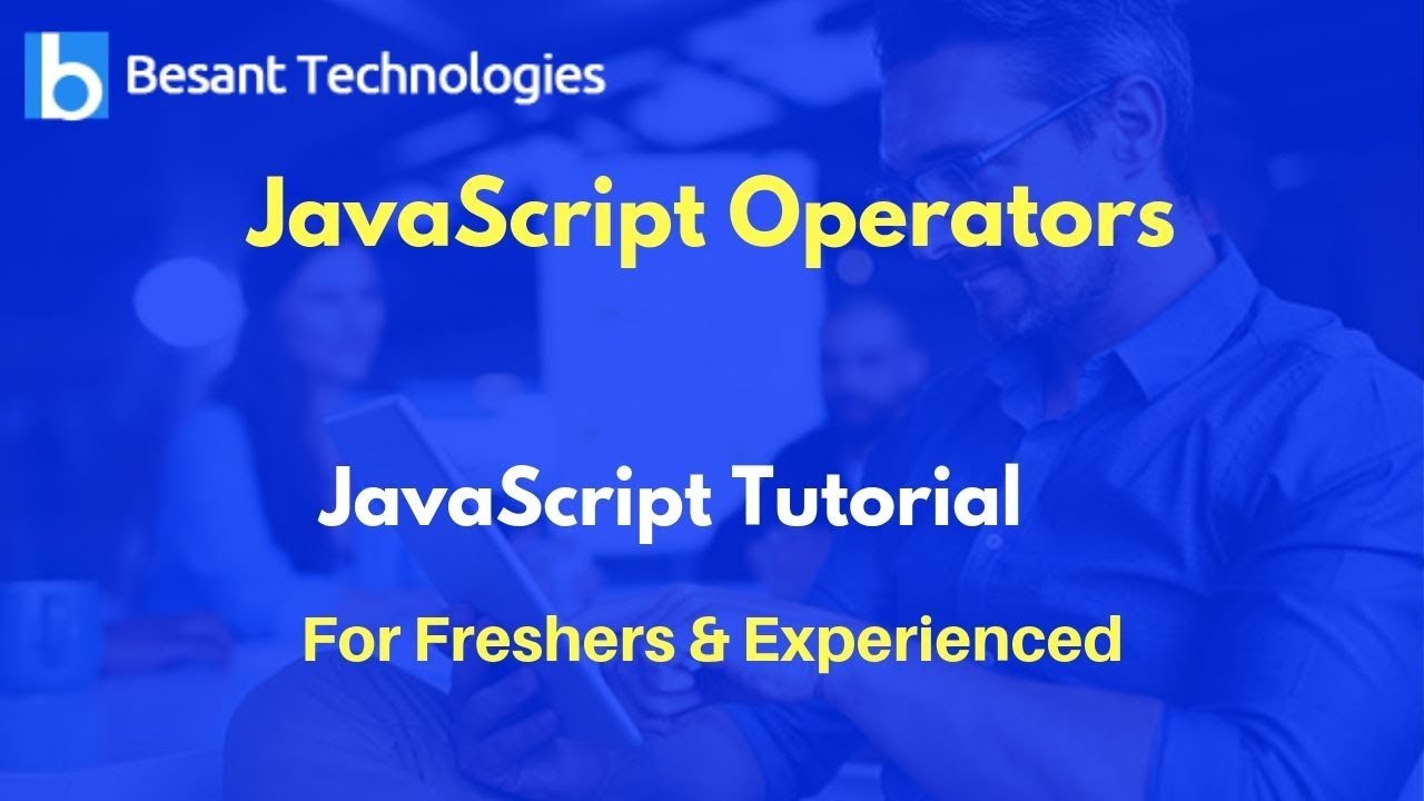 Javascript Operators Javascript Tutorial For Beginners Youtube