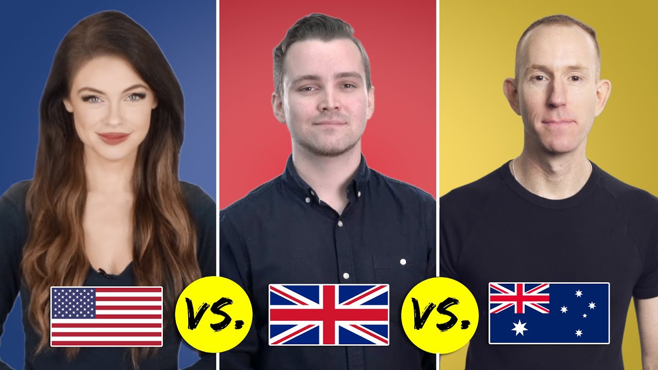 The Differences Between American British And Australian English