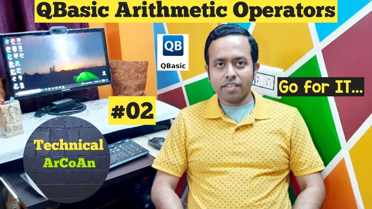Qbasic Arithmetic Operators Part 2 Operators In Qbasic Qbasic 1 1