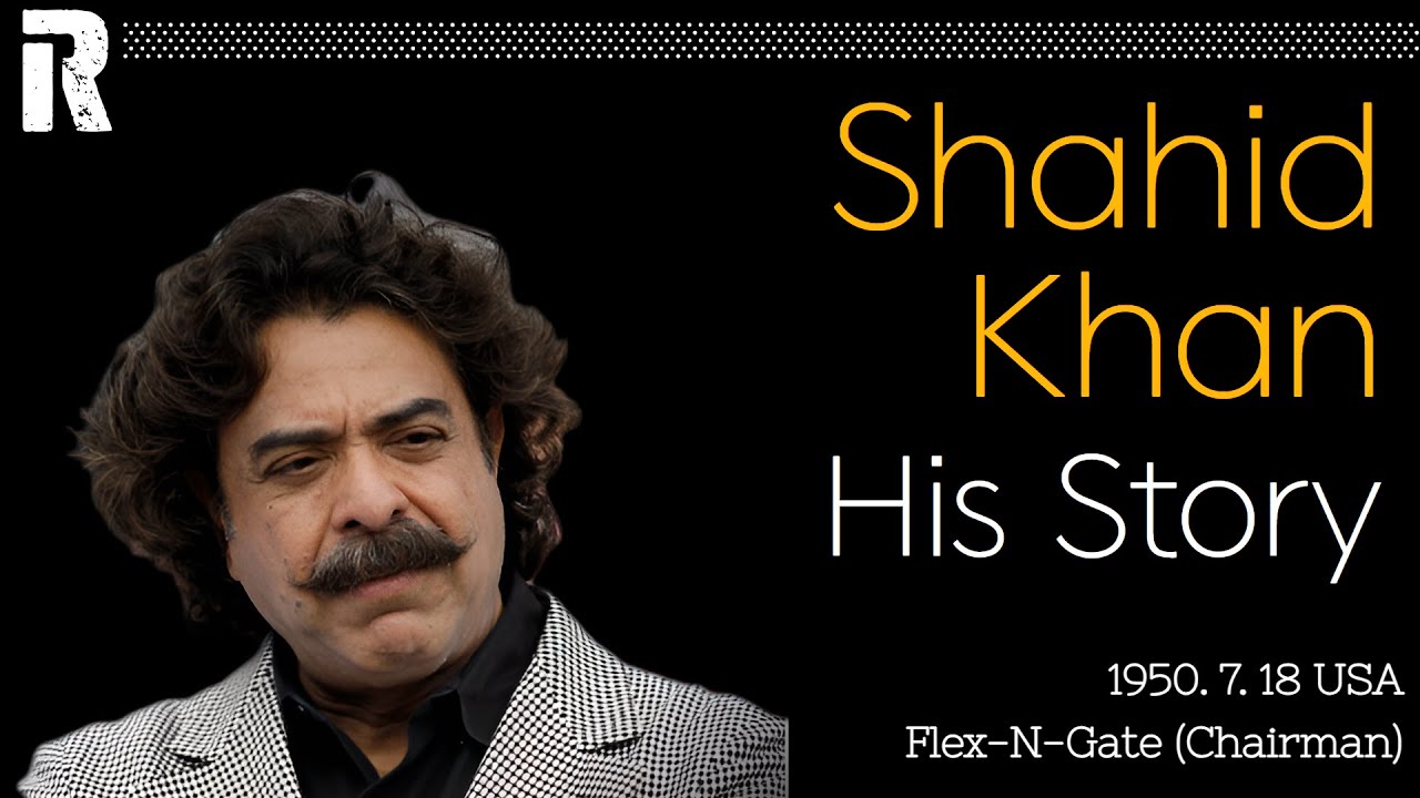 Shahid Khan His Story Usa Flex N Gate Chairman Youtube