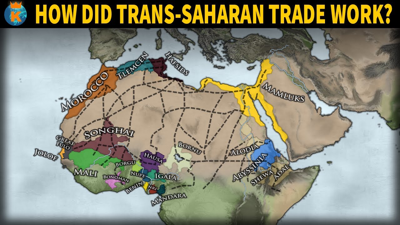Unlocking The Secrets Of The Trans Saharan Trade Route Map Transtutor