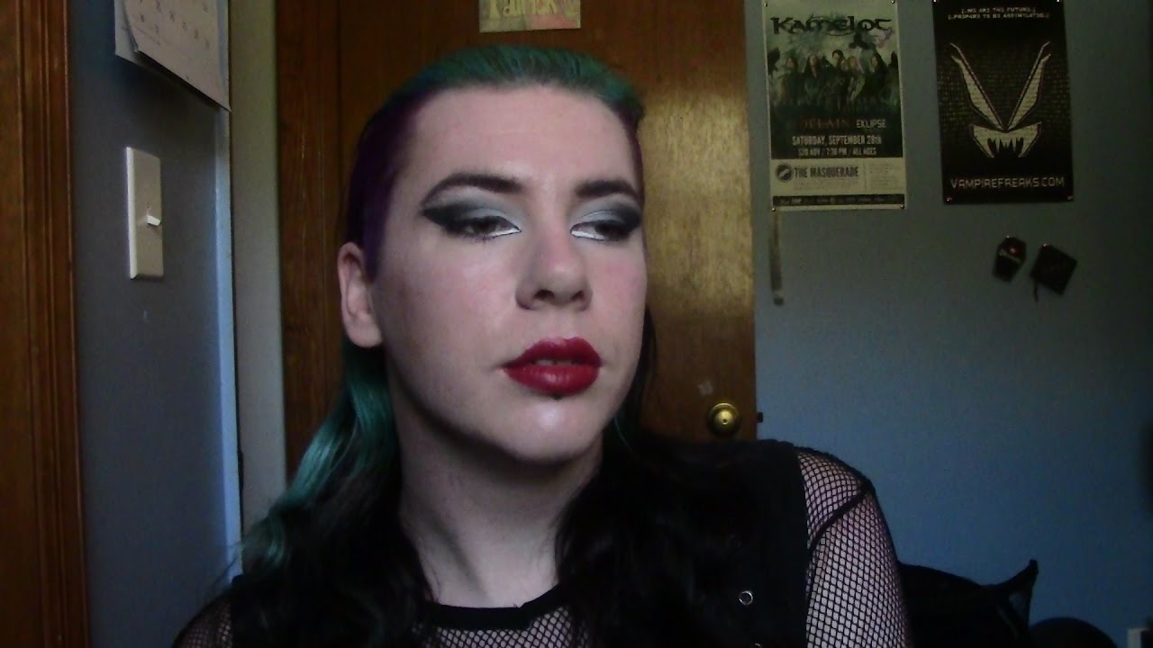 Trad Goth Makeup Tutorial Youtube