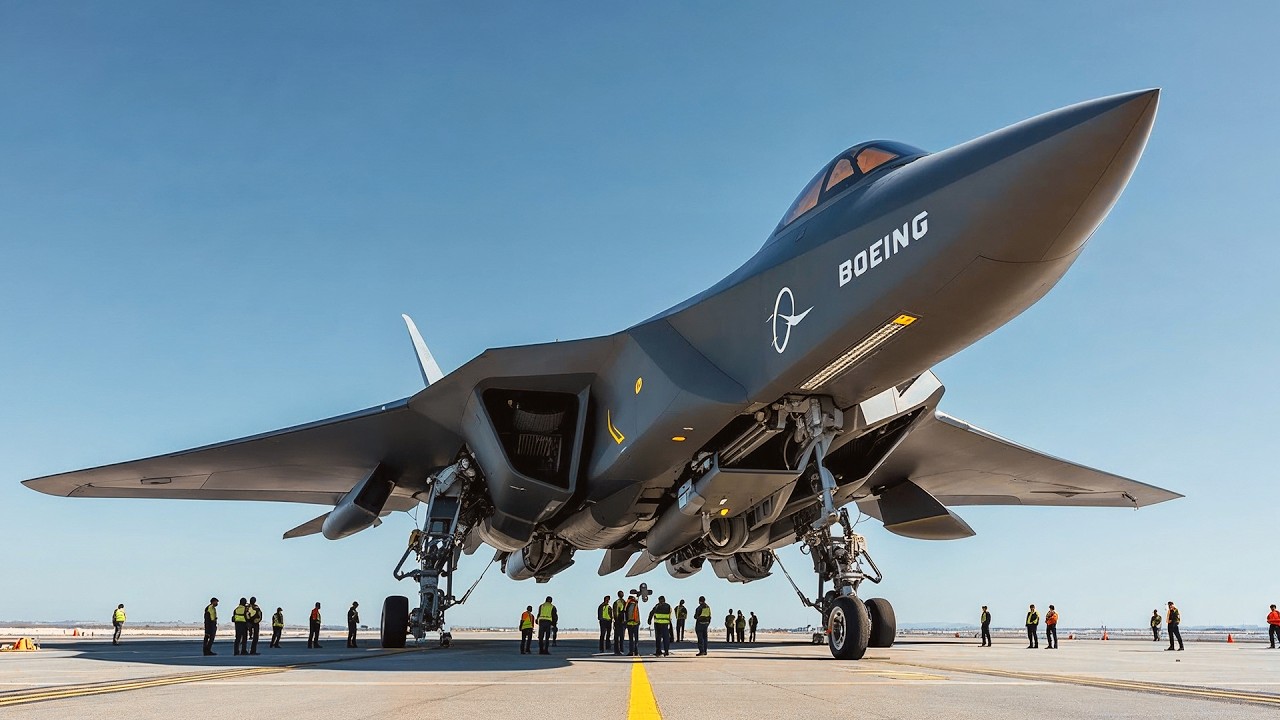Finally Us Revealed Its F 47 6th Generation Strike Fighter Jet Youtube