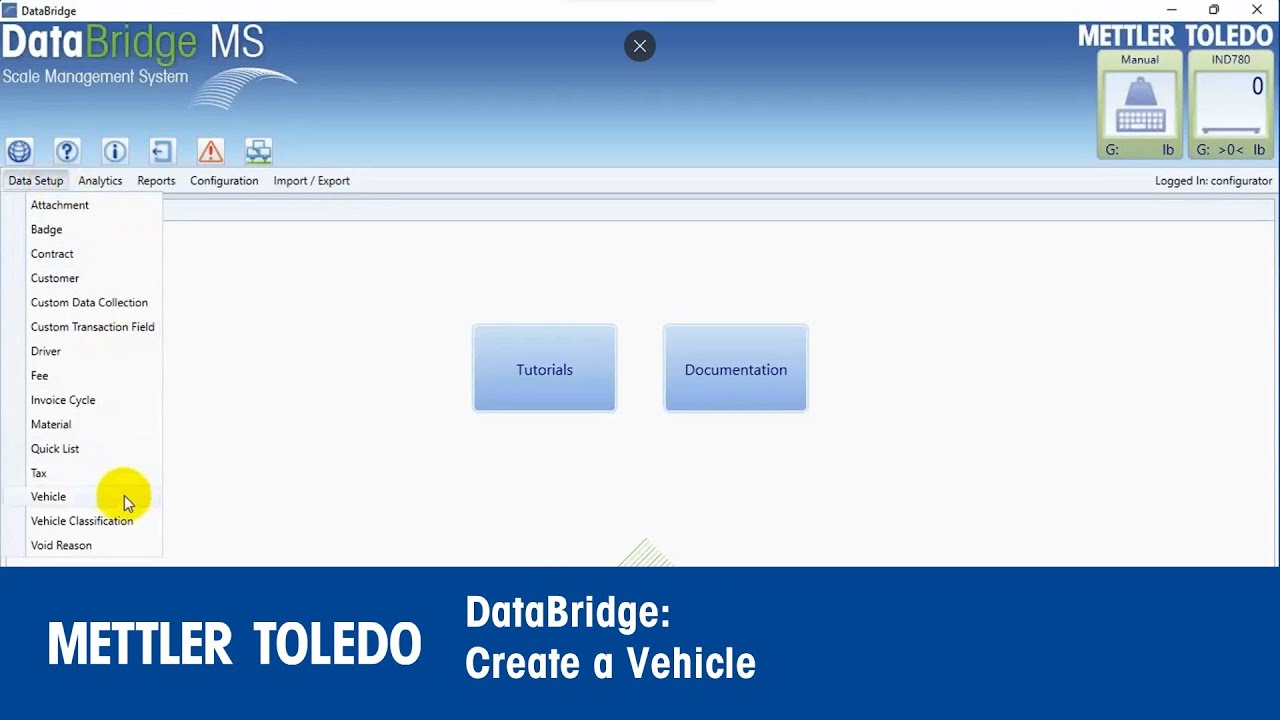 Databridge Create A Vehicle Youtube