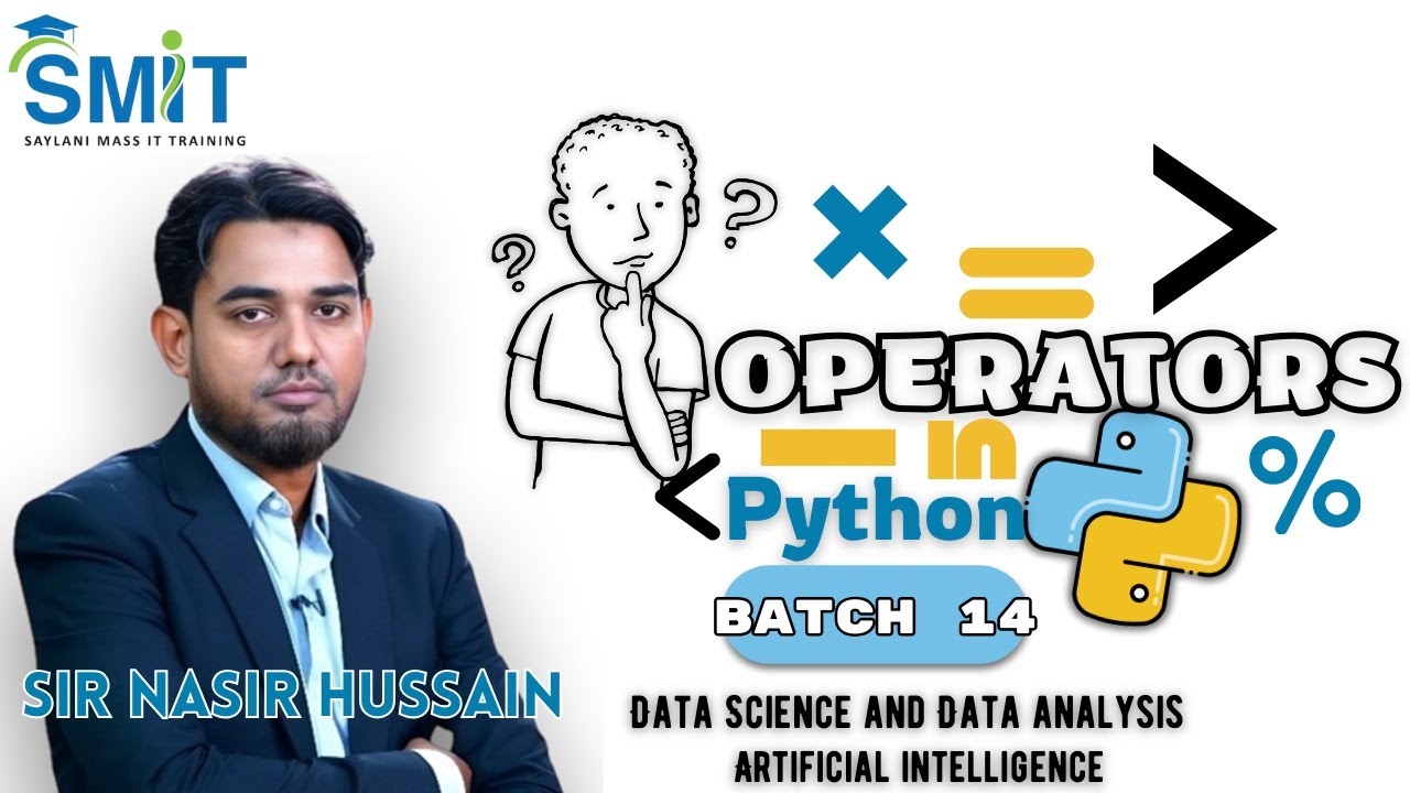 Operators In Python Batch 14 Python Learnpython Youtube