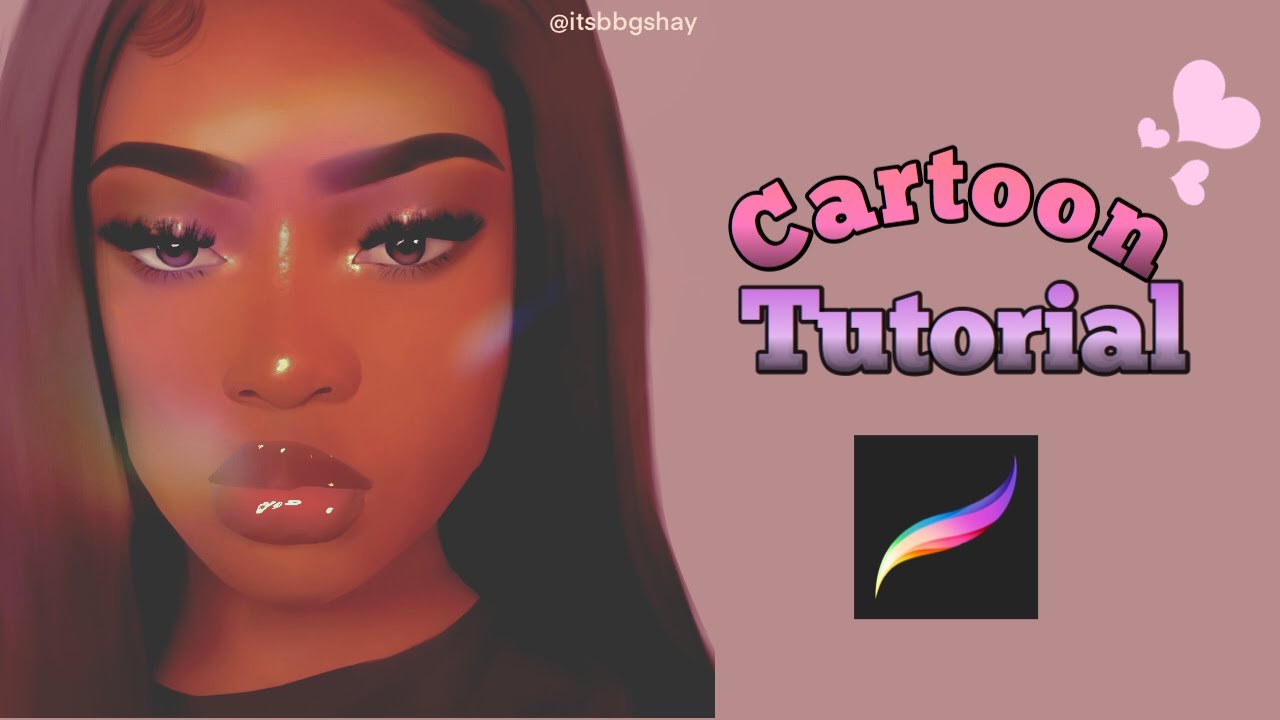 Cartoon Tutorial On Procreate Youtube