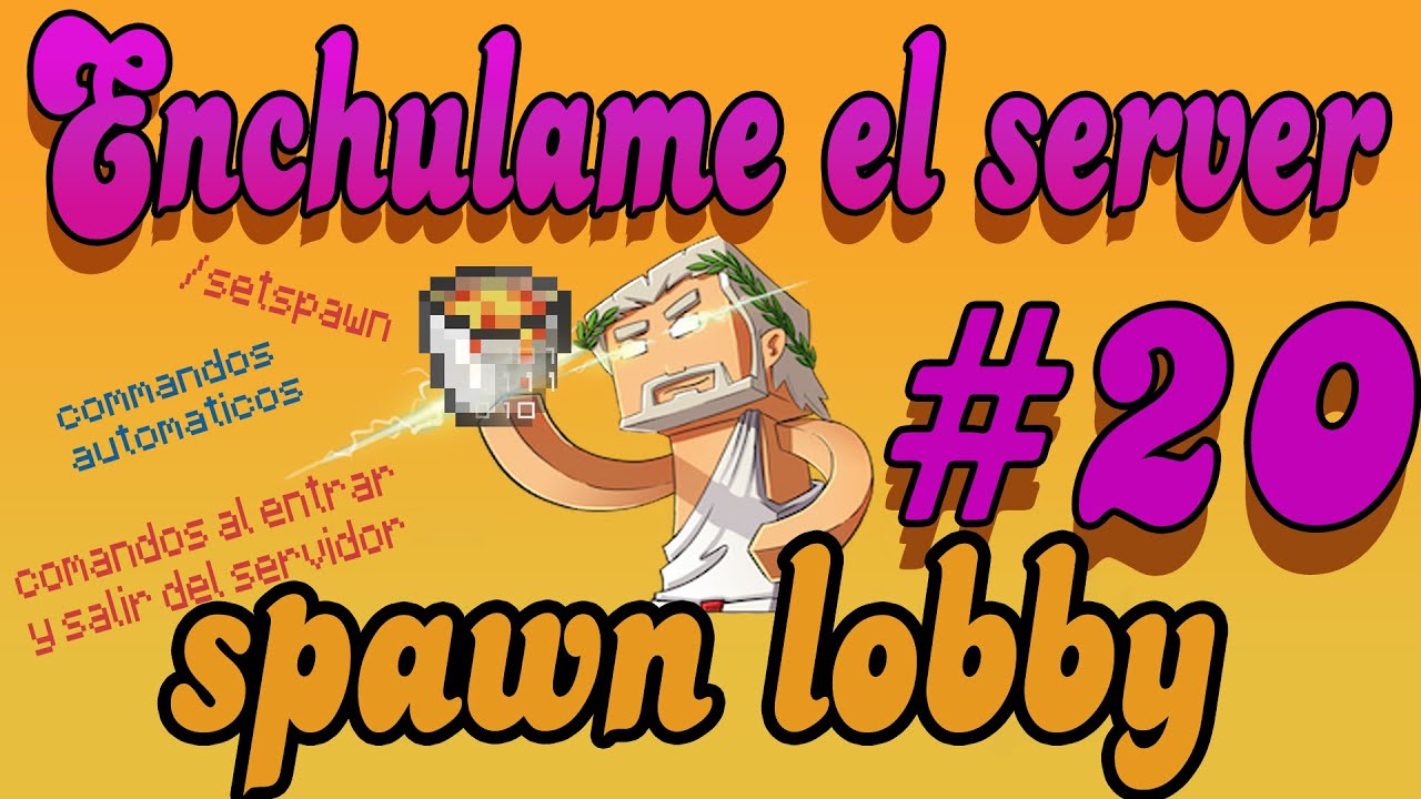 Minecraft Plugin Tutorial Spawn Lobby Youtube