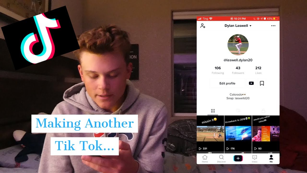 Making Tiktoks Part 2 Youtube