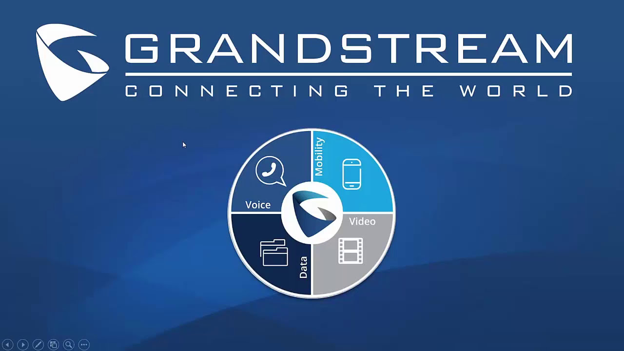 Grandstream Networks Webinar New Product Overview 2016 Youtube