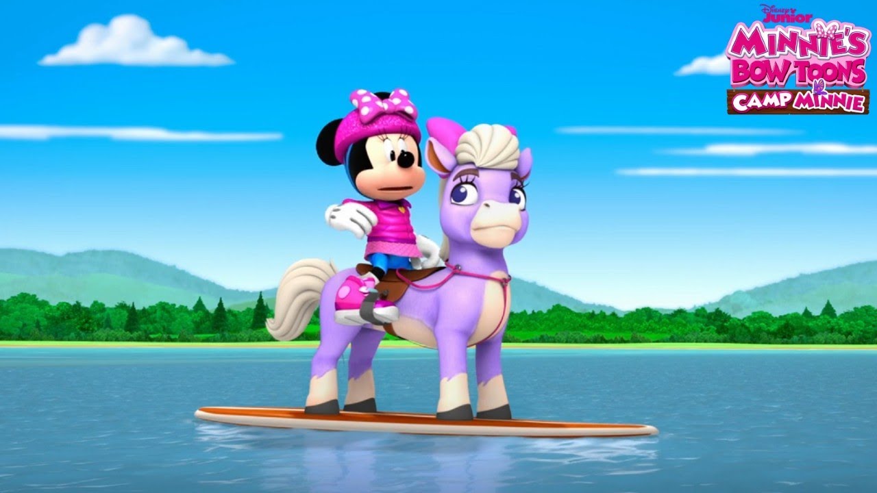 Minnie S Bow Toons Camp Minnie S08e17 The Pony Paddle Disney Review