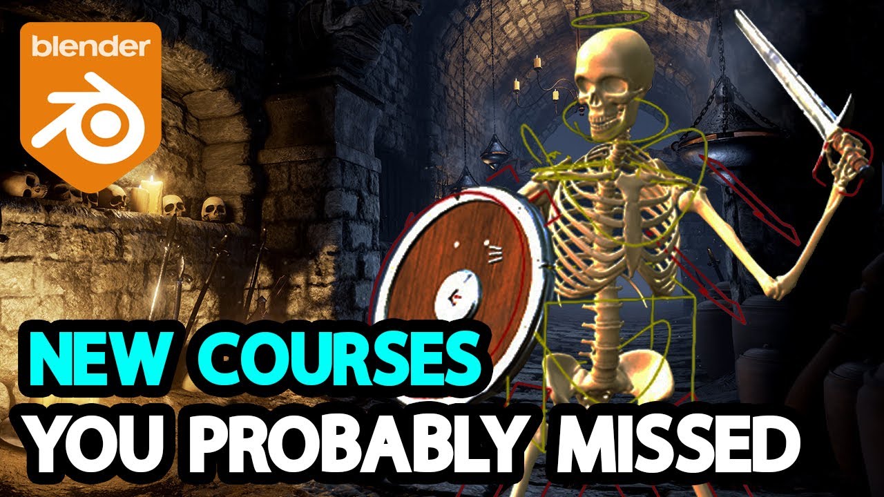 New Blender Courses For Blender 3 Youtube