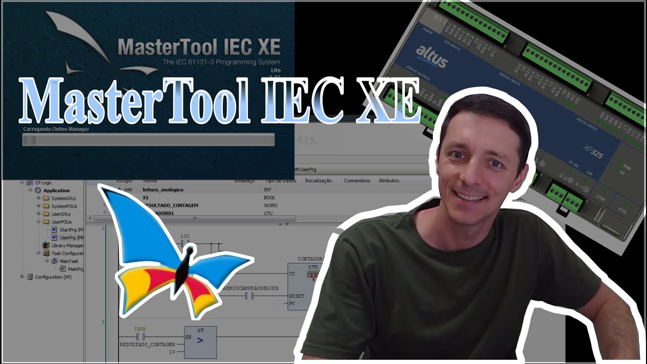 Mastertool Iec Xe 5 Bloco Contador Youtube