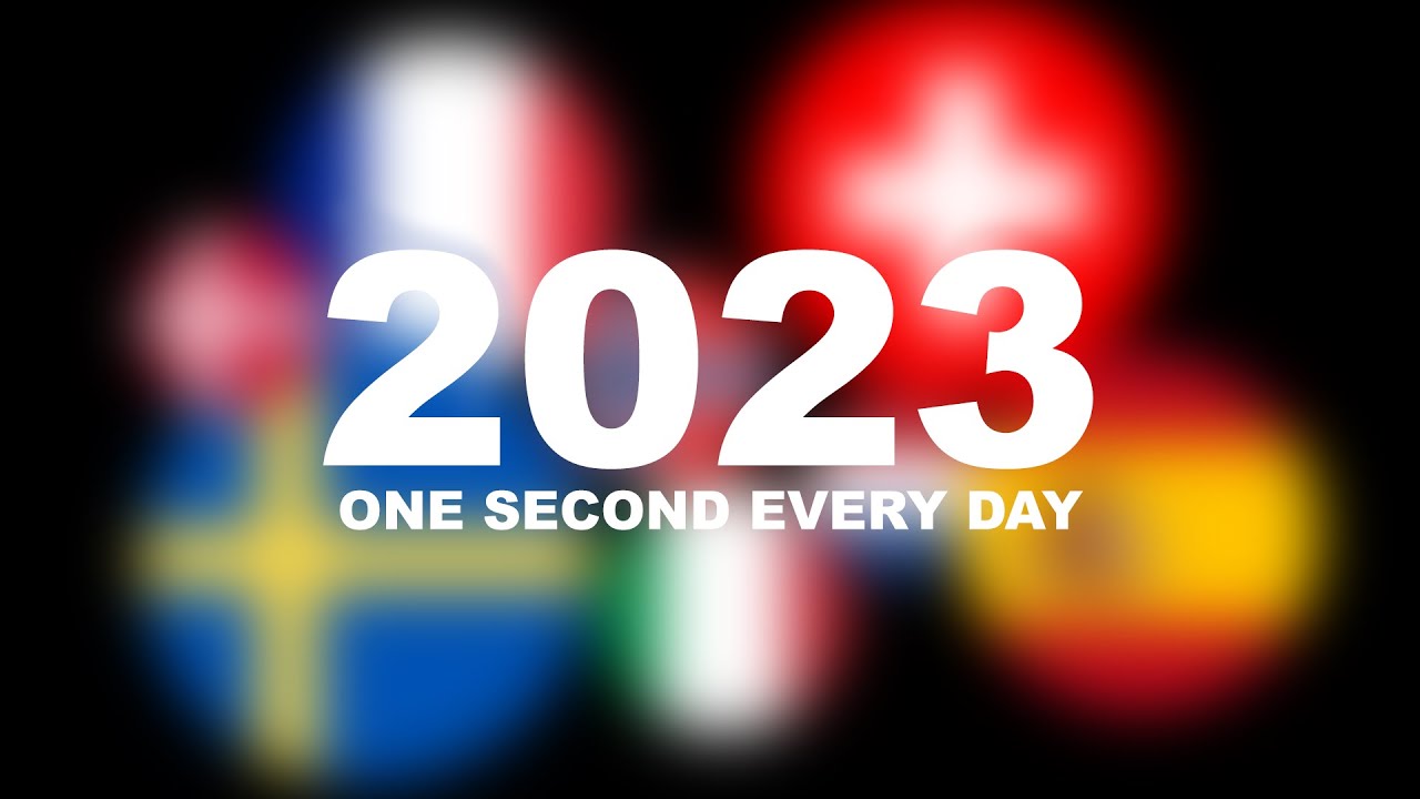 One Second Every Day 2023 Youtube