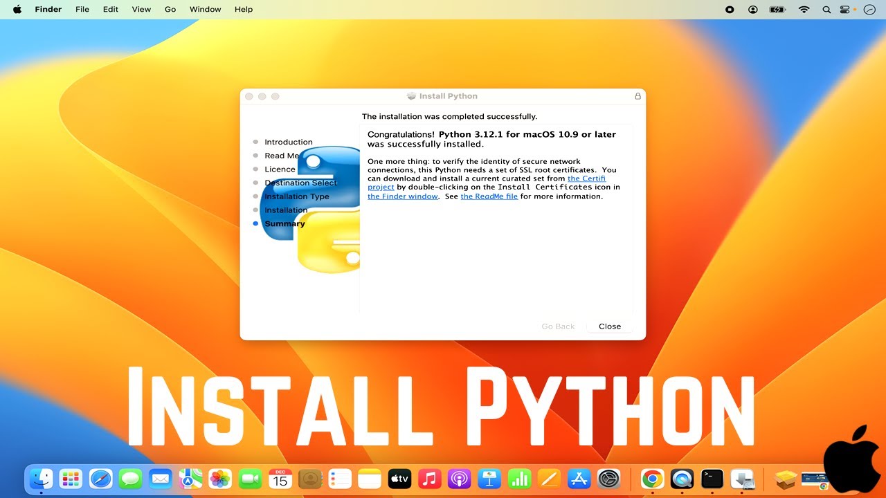 How To Install Python On Macbook M1 M2 M3 Macbook Pro Macbook