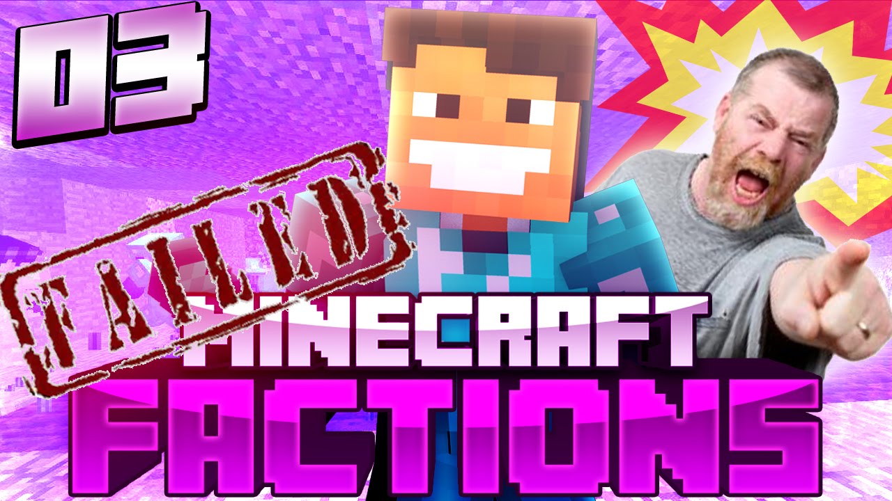 Minecraft Factions Episode 3 Fail Raid Youtube