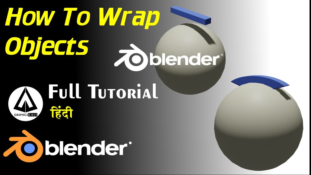 Simple Deform Modifier How To Wrap Objects Around In Blender