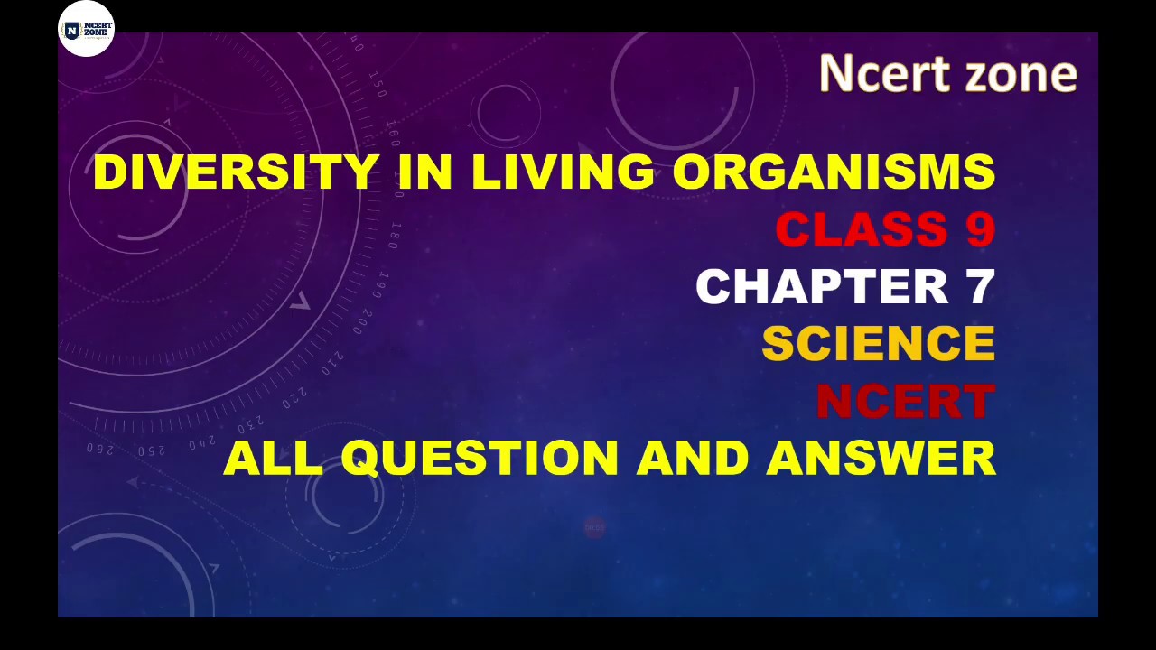 Chapter 7 Diversity In Living Organism Ncert Solution Class 9