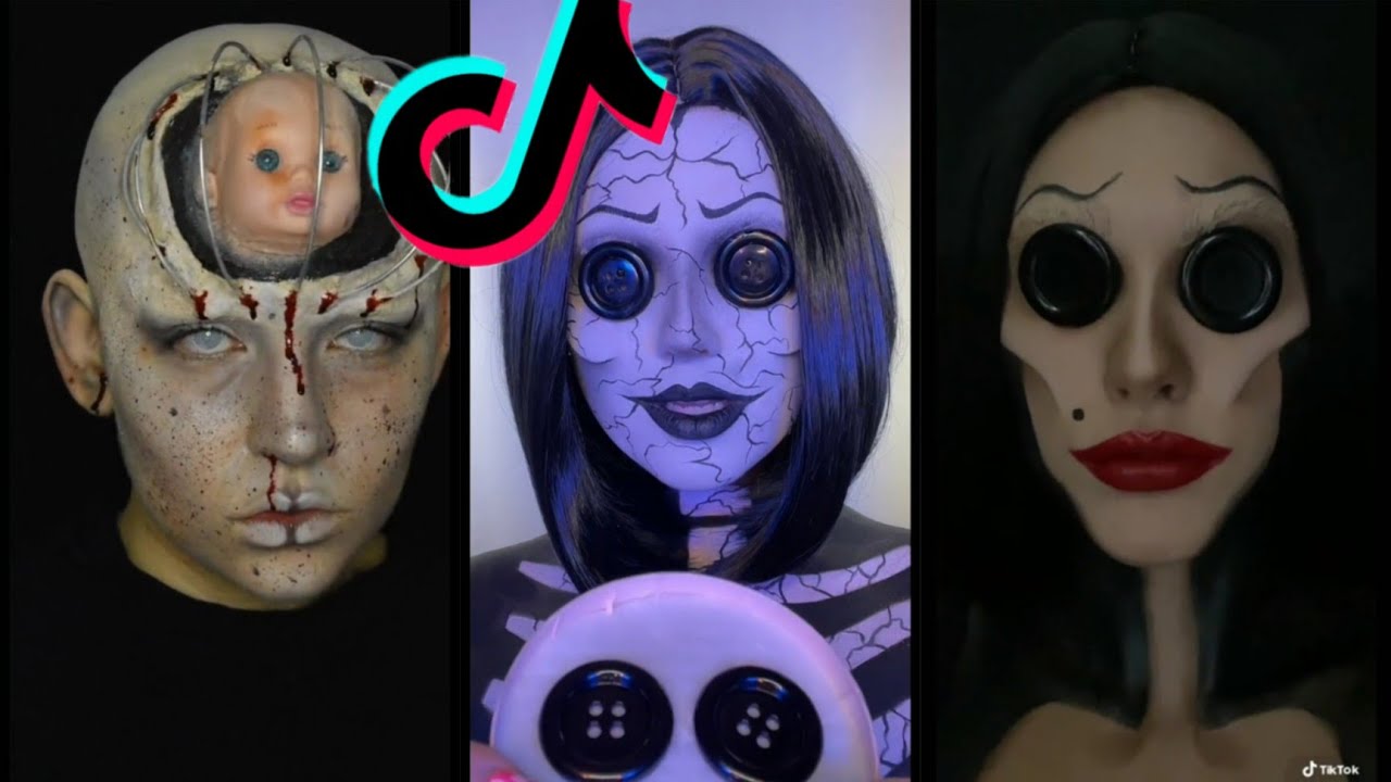 Crazy Halloween Tik Tok Makeup Transformations Youtube