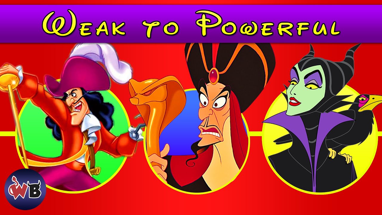 Disney Villains Weak To Powerful рџ є Youtube