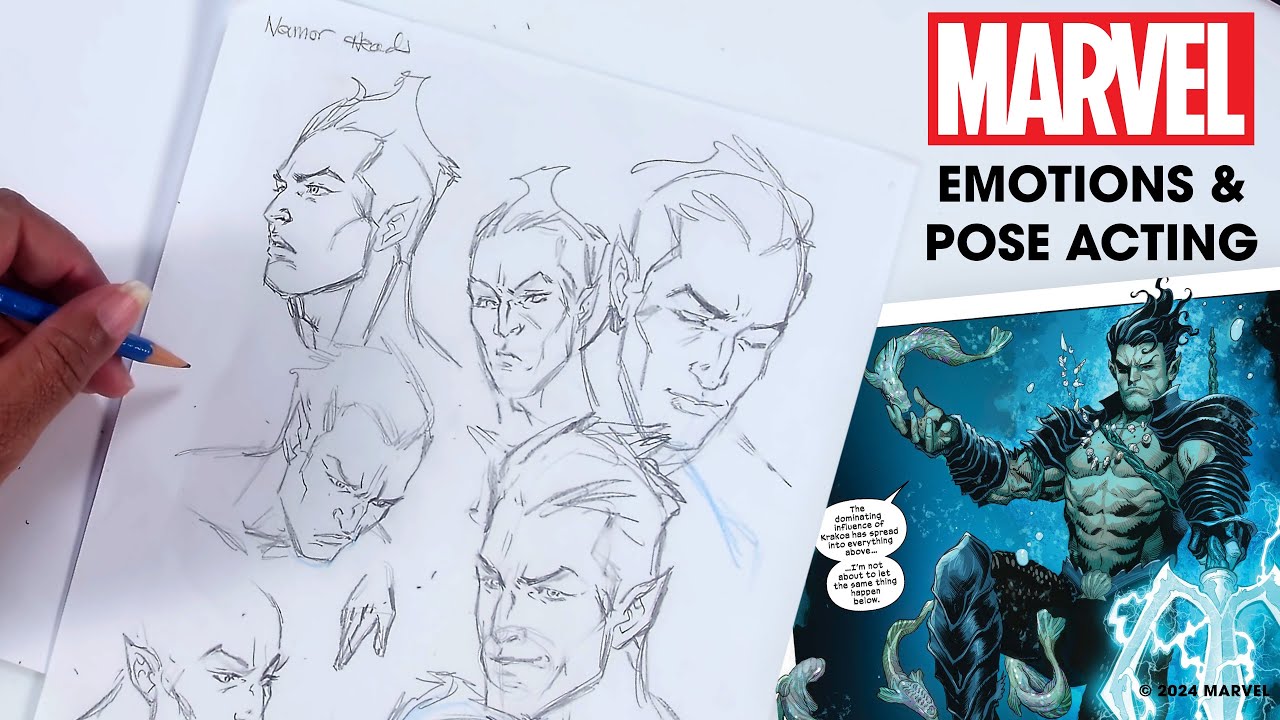 How To Draw Comics Marvel Style