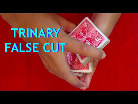 Trinary False Cut Revealed Card Trick Tutorials Youtube