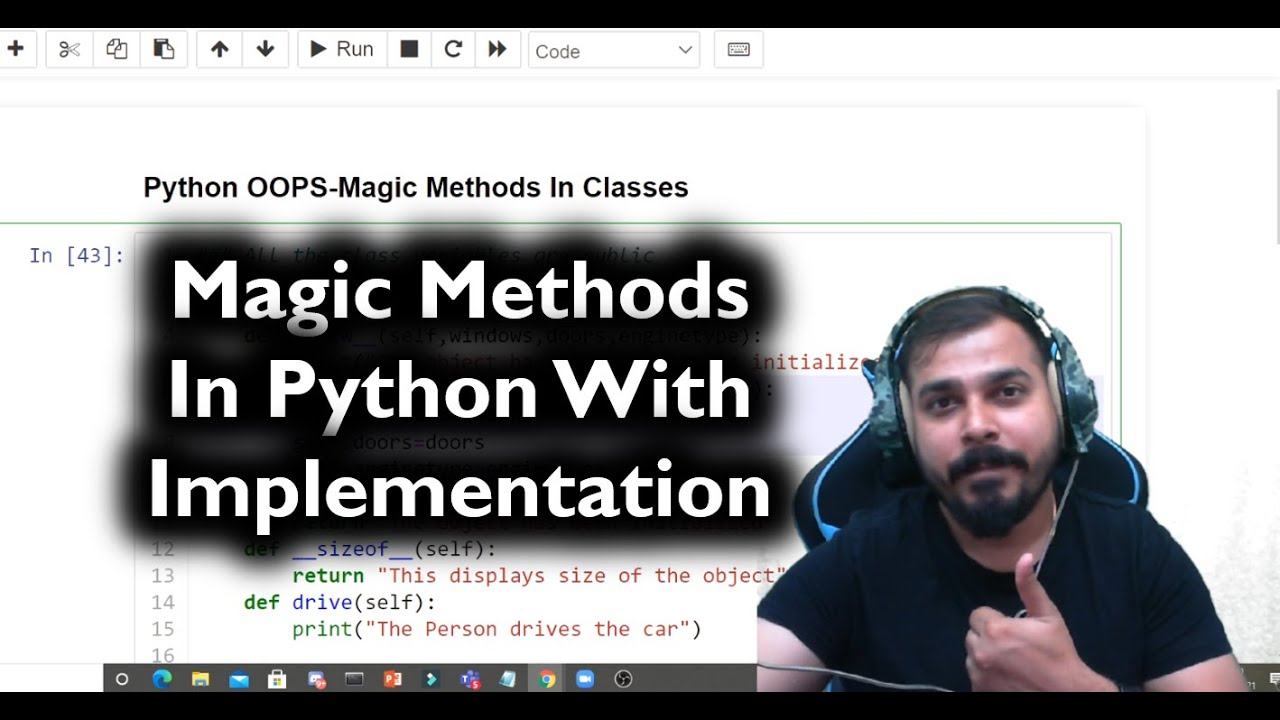 Advance Python Series Magic Methods In Classes Youtube