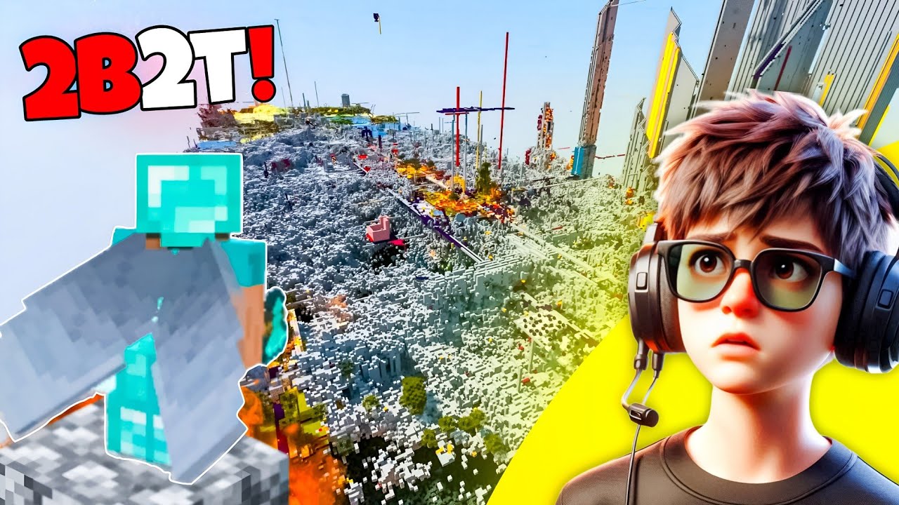 Can I Survive Minecraft Deadliest Server 2b2t Youtube