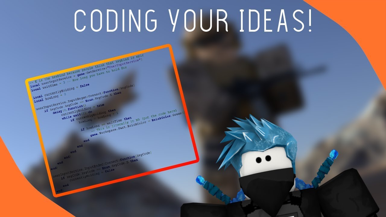 Coding Your Ideas Roblox Youtube
