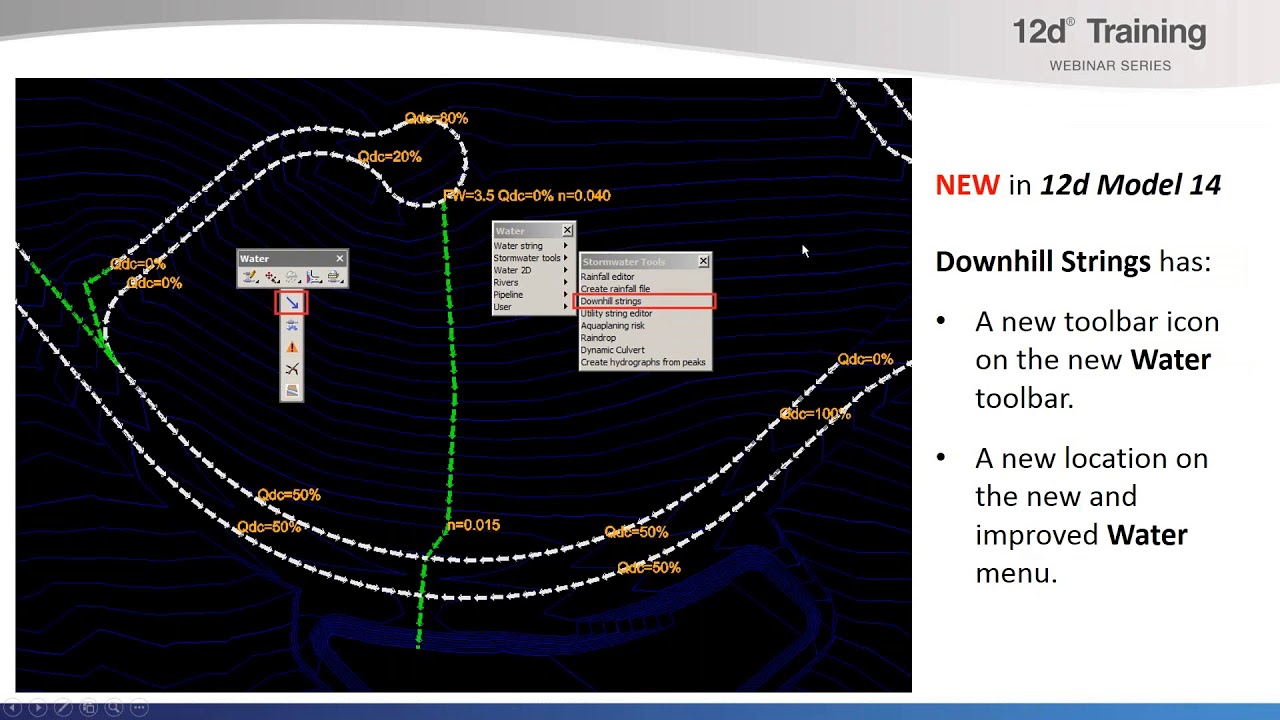 Downhill Strings With New 12d Model 14 Features Training Webinar