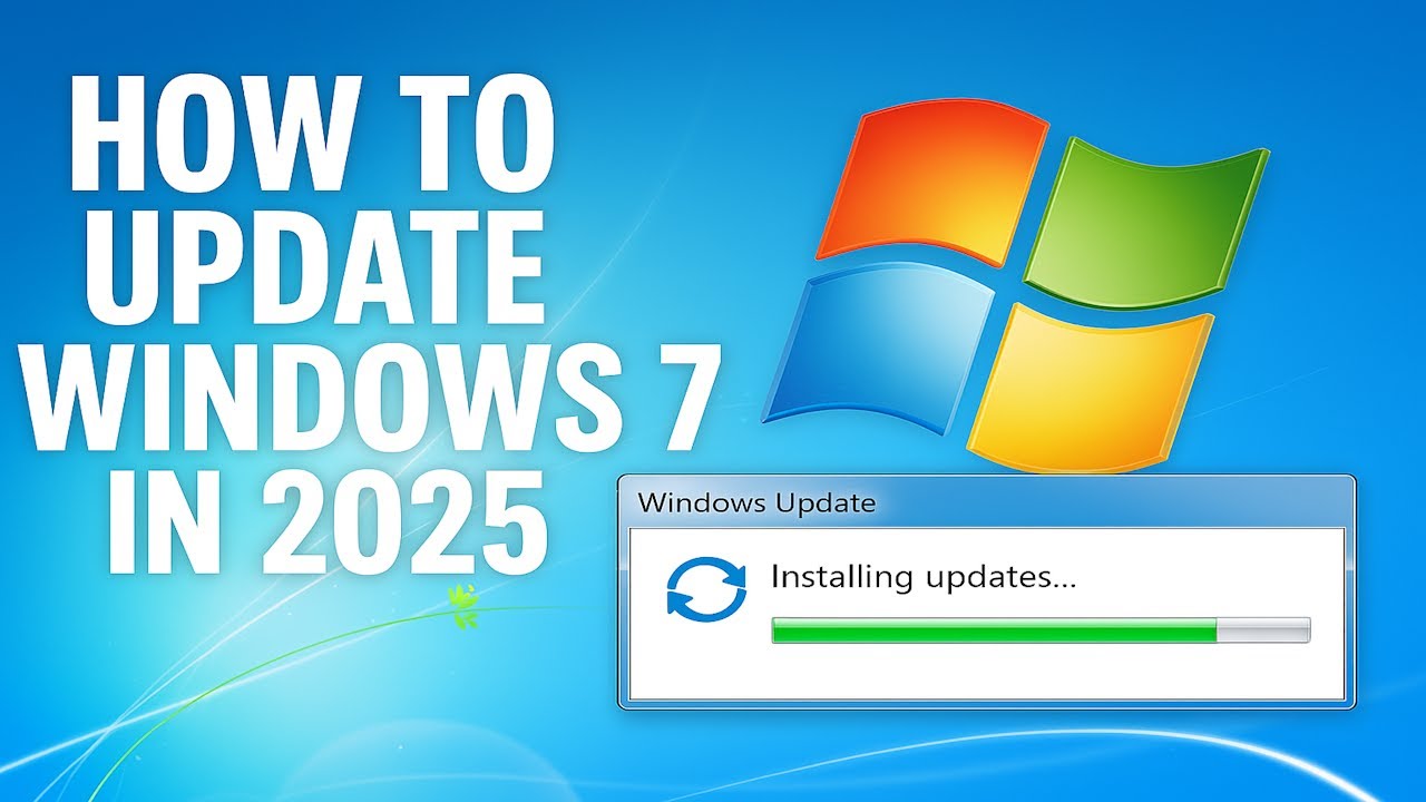 How To Install Windows 7 Updates In 2025 Fix Error 80072efe Youtube