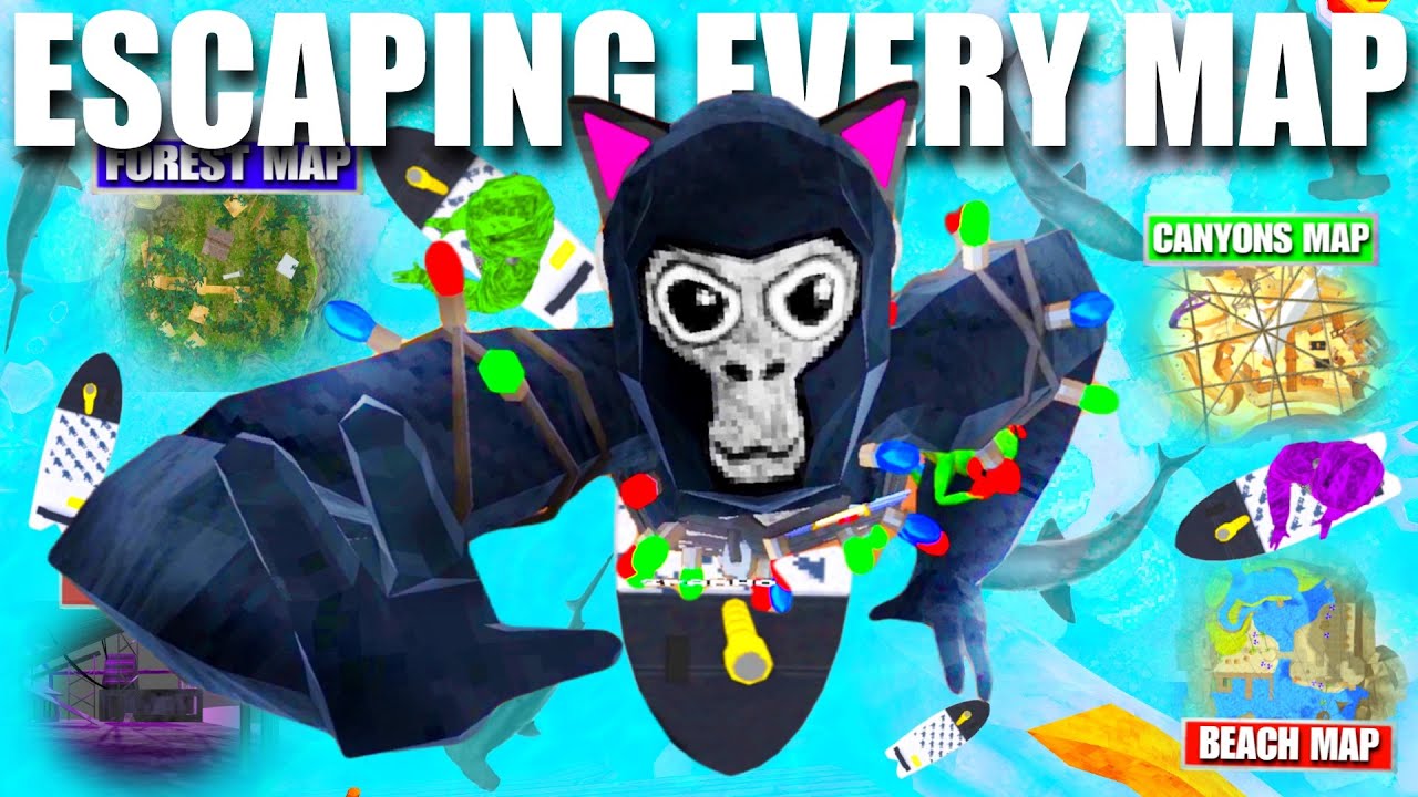 Escaping Every Map Using Hoverboards In 24 Hours Youtube