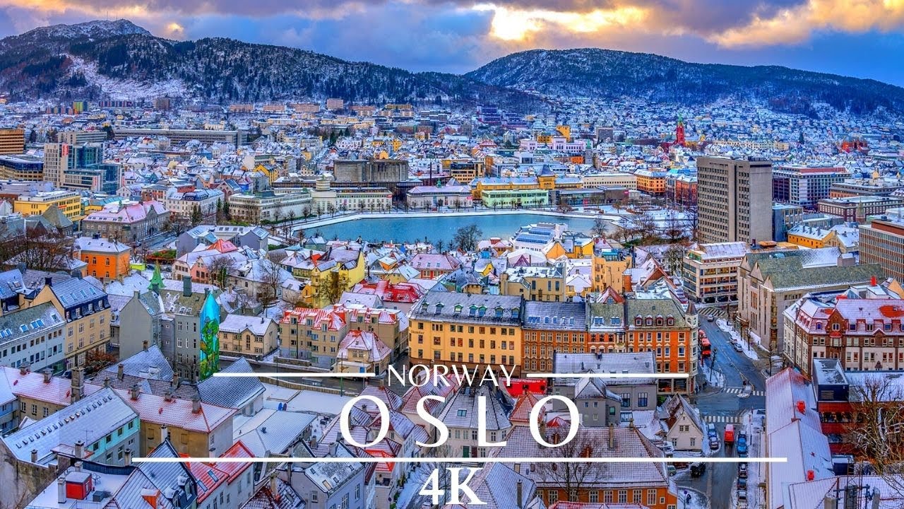 Oslo 4k Norway Oslo Drone Cinematic Footage Youtube