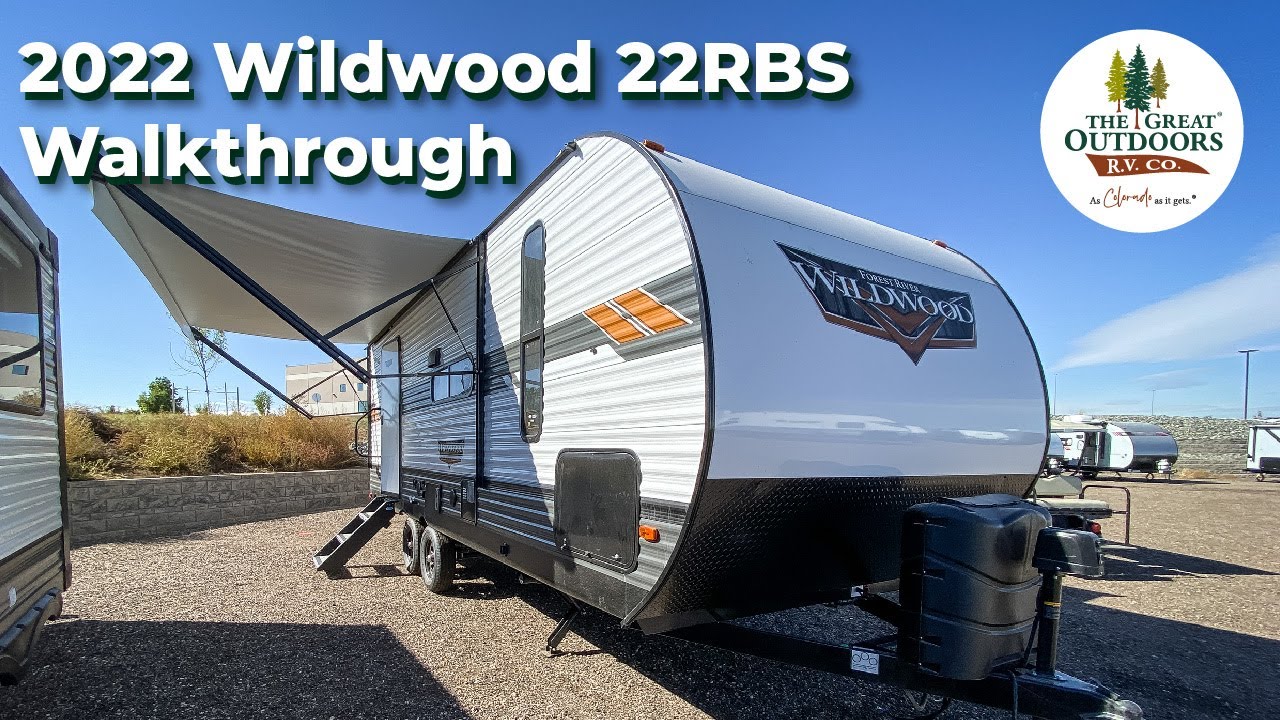 Awesome Travel Trailer 2022 Wildwood 22rbs Youtube