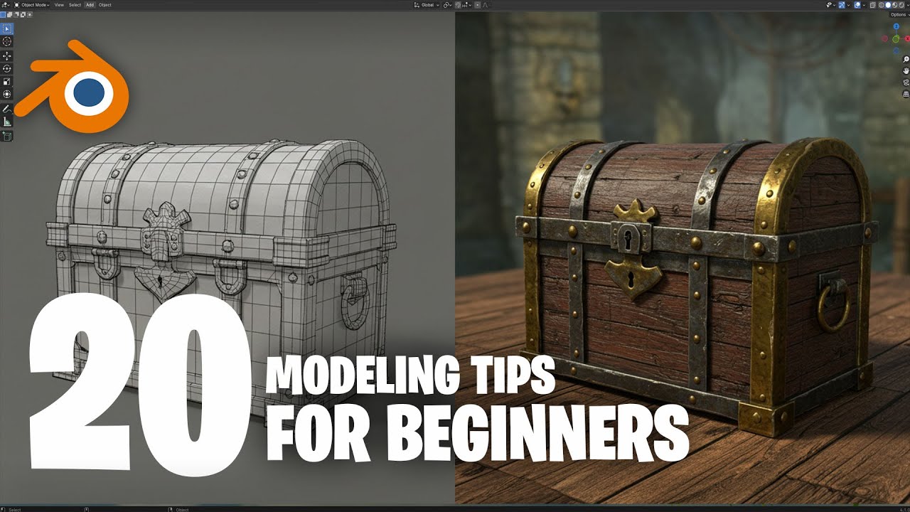 20 Modeling Tips For Absolute Beginners Youtube