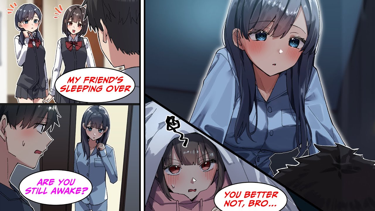 Manga Dub My Step Sister S Friend Sleeps Over And Sneaks Into My Bed