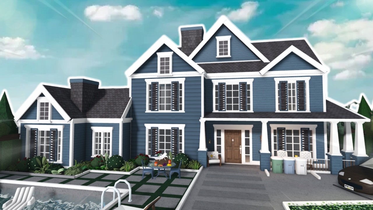 Building My Dream House In Bloxburg Youtube